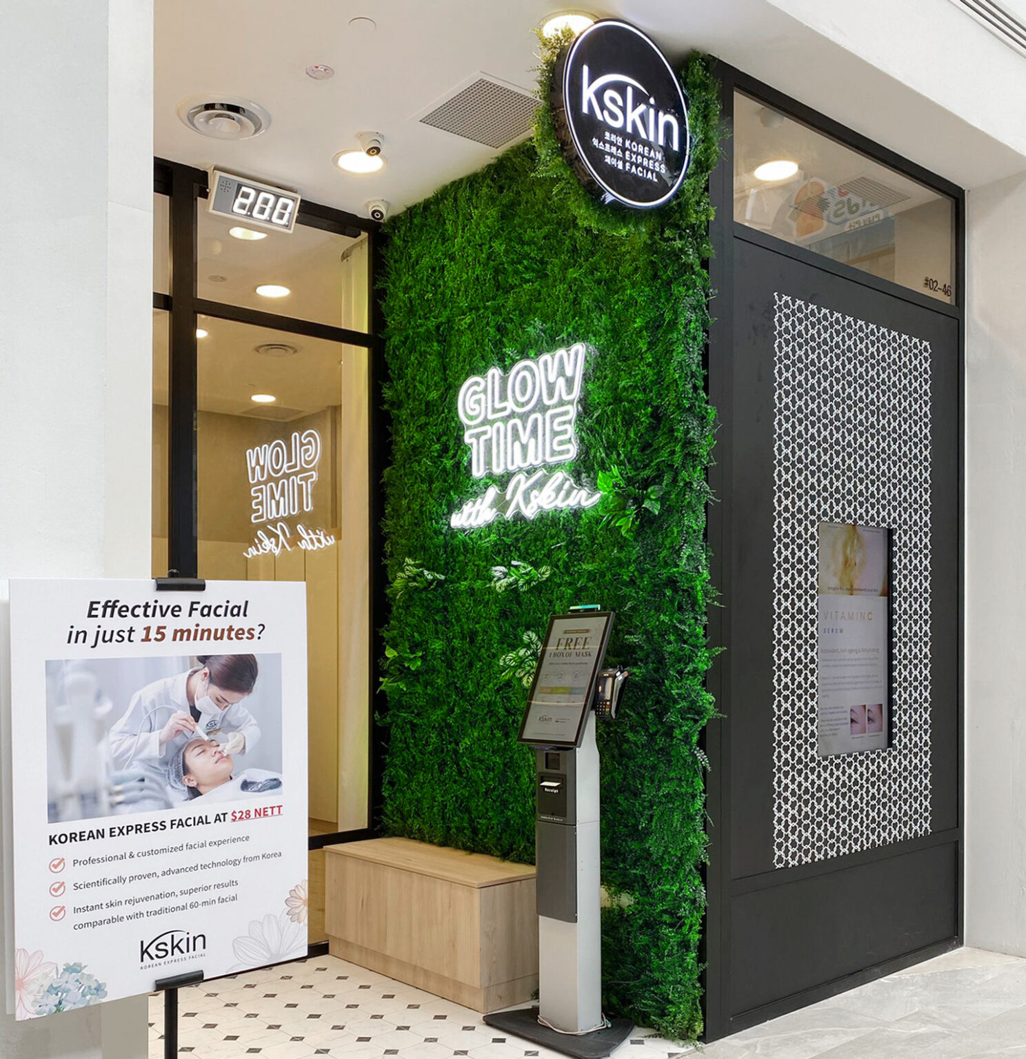 Kskin Korean Express Facial | Glow in 15 Mins